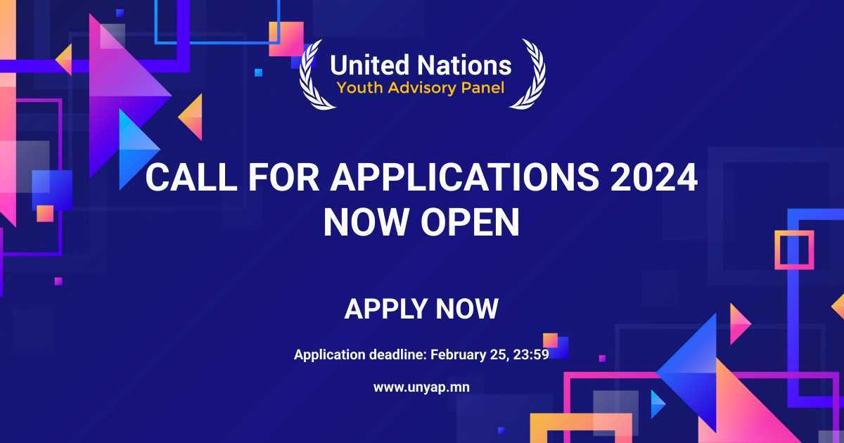 United Nations Youth Advisory Panel Mongolia